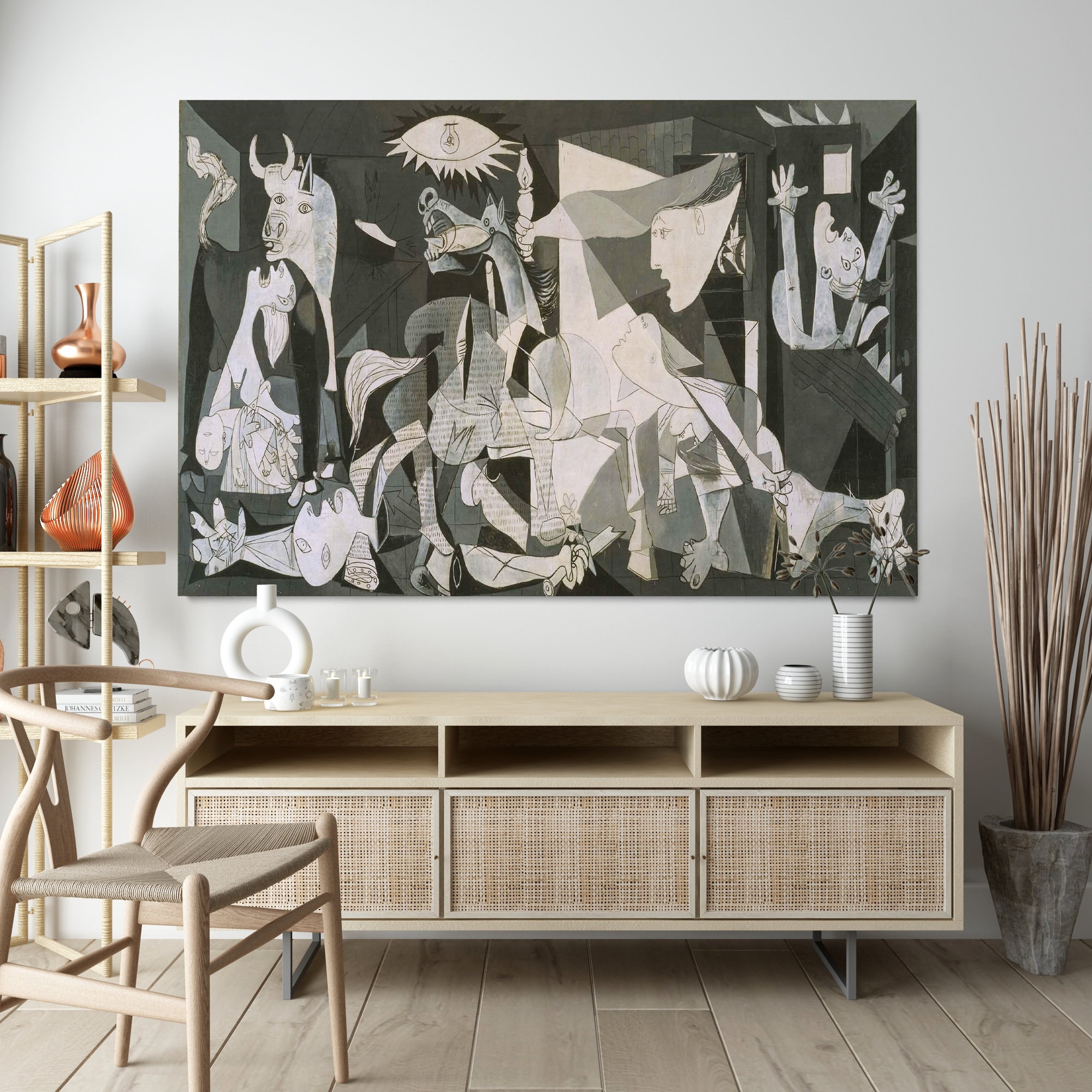 PABLO PICASSO Guernica c. 1937, Cubism, Surrealism, Famous Art ...