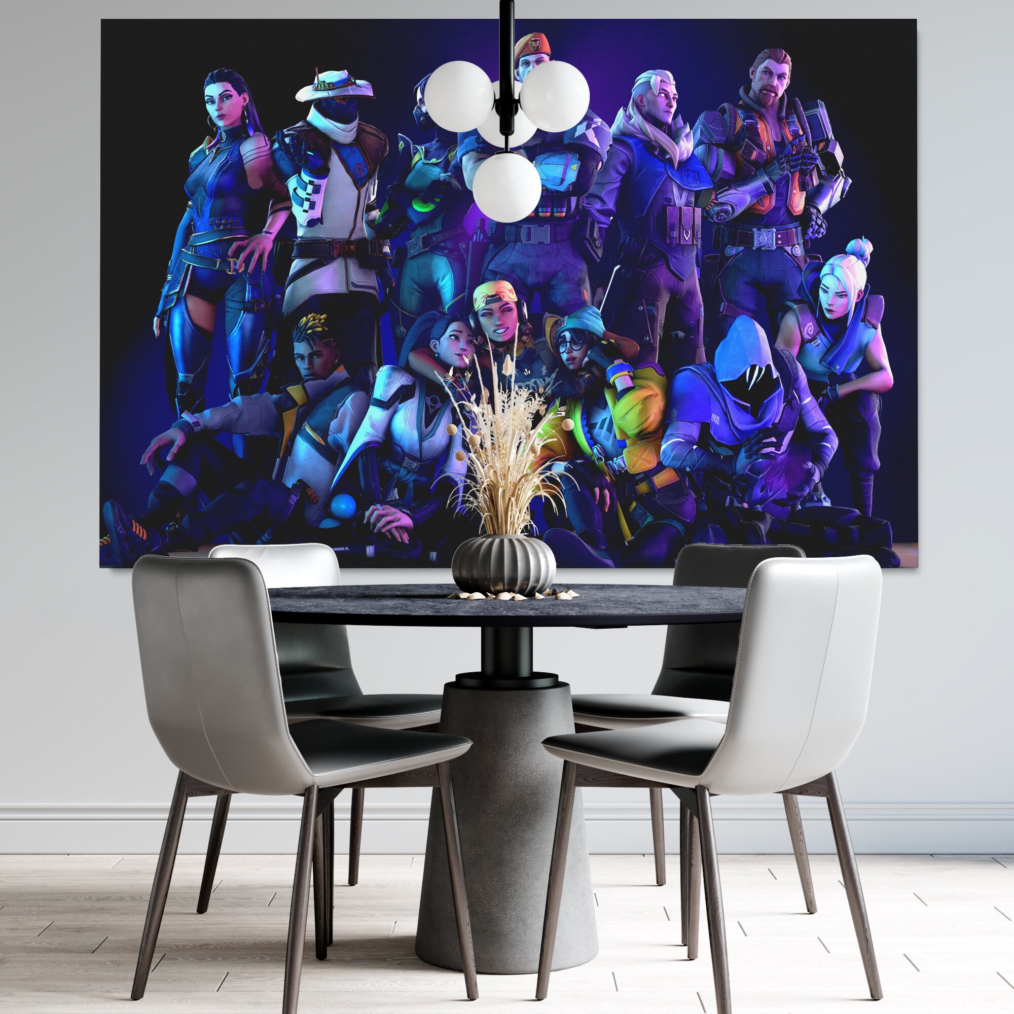 Valorant Agent Wall Art, Valorant Art, Valorant Gaming Room Decor ...