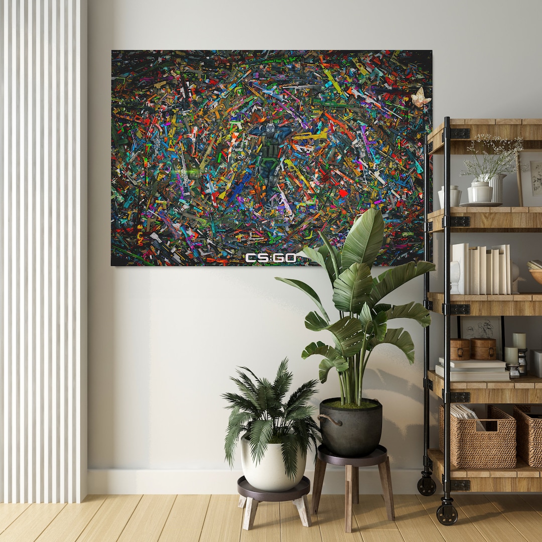 Counter-strike Global Offensive Wall Art, Gaming Room Poster, Gaming ...