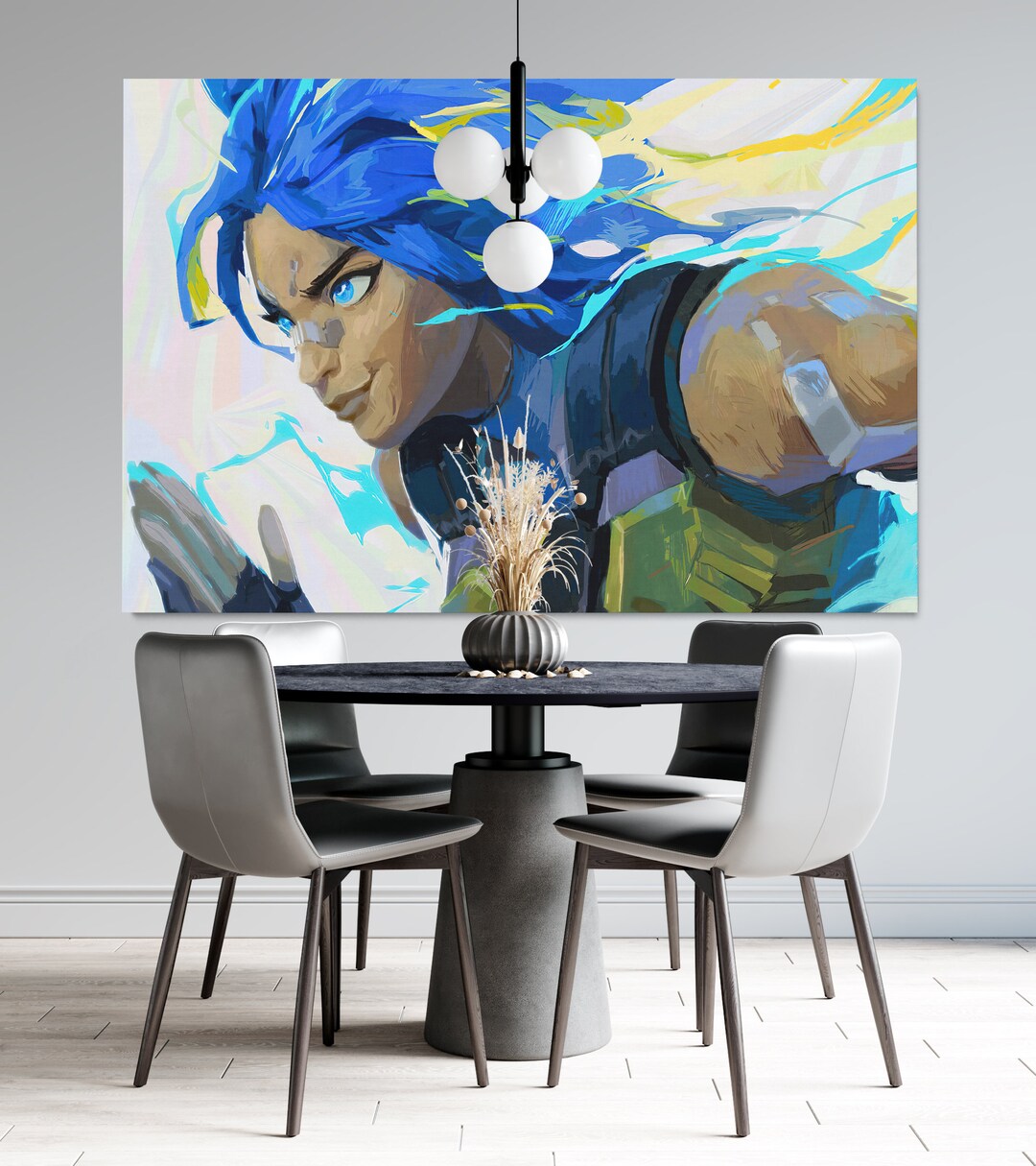 Neon Valorant Wall Art, Valorant Art, Valorant Gaming Room Decor ...