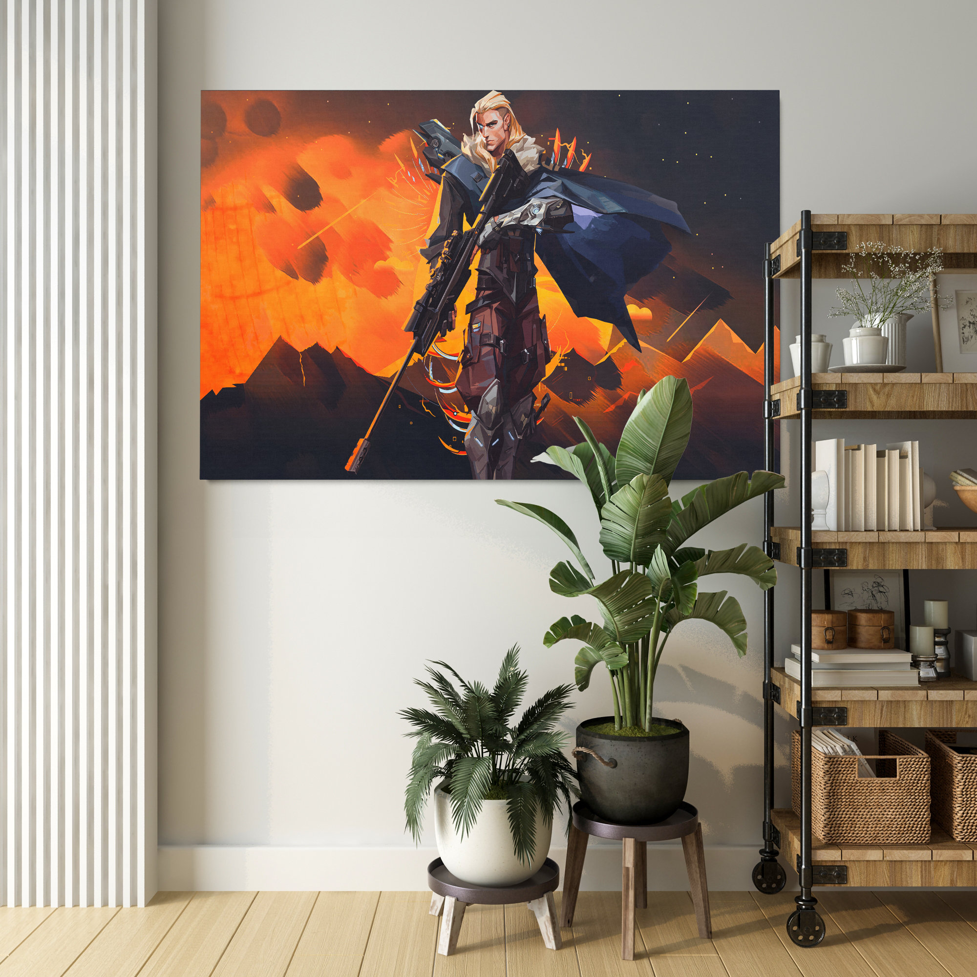 Sova Valorant Wall Art, Valorant Art, Valorant Gaming Wall Decor, Video Game Poster / Premium ...