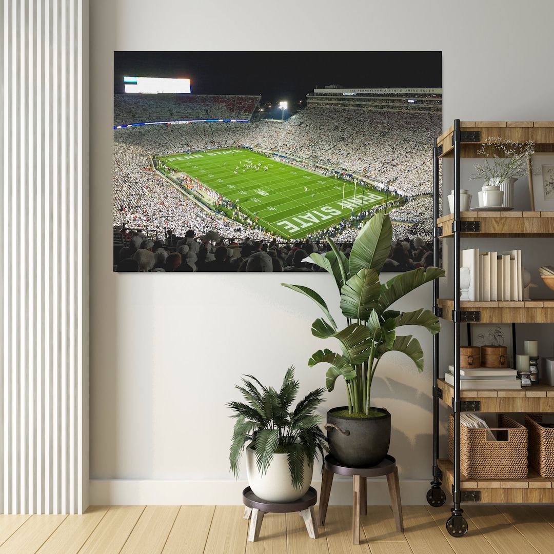 Beaver Stadium Art, Penn State, Stadium Canvas, Stadium Art, Stadium ...