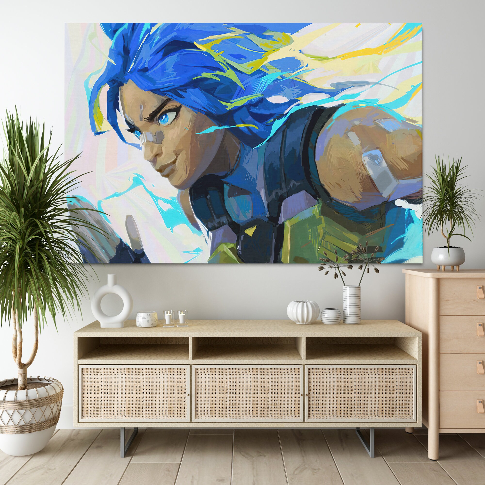 Neon Valorant Wall Art, Valorant Art, Valorant Gaming Room Decor ...