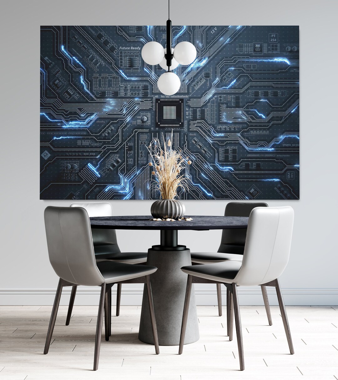 Chip Wall Art, Hardware_technology Wall Art, Programmers Gift, Gift for ...