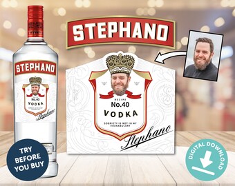 Smirnoff Label - Etsy
