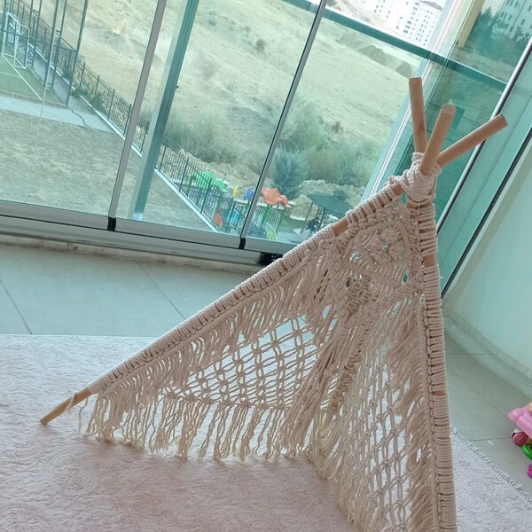 Macrame Tent - Etsy