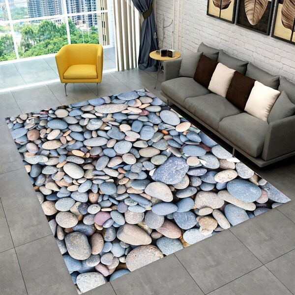 Pebble Rug - Etsy UK