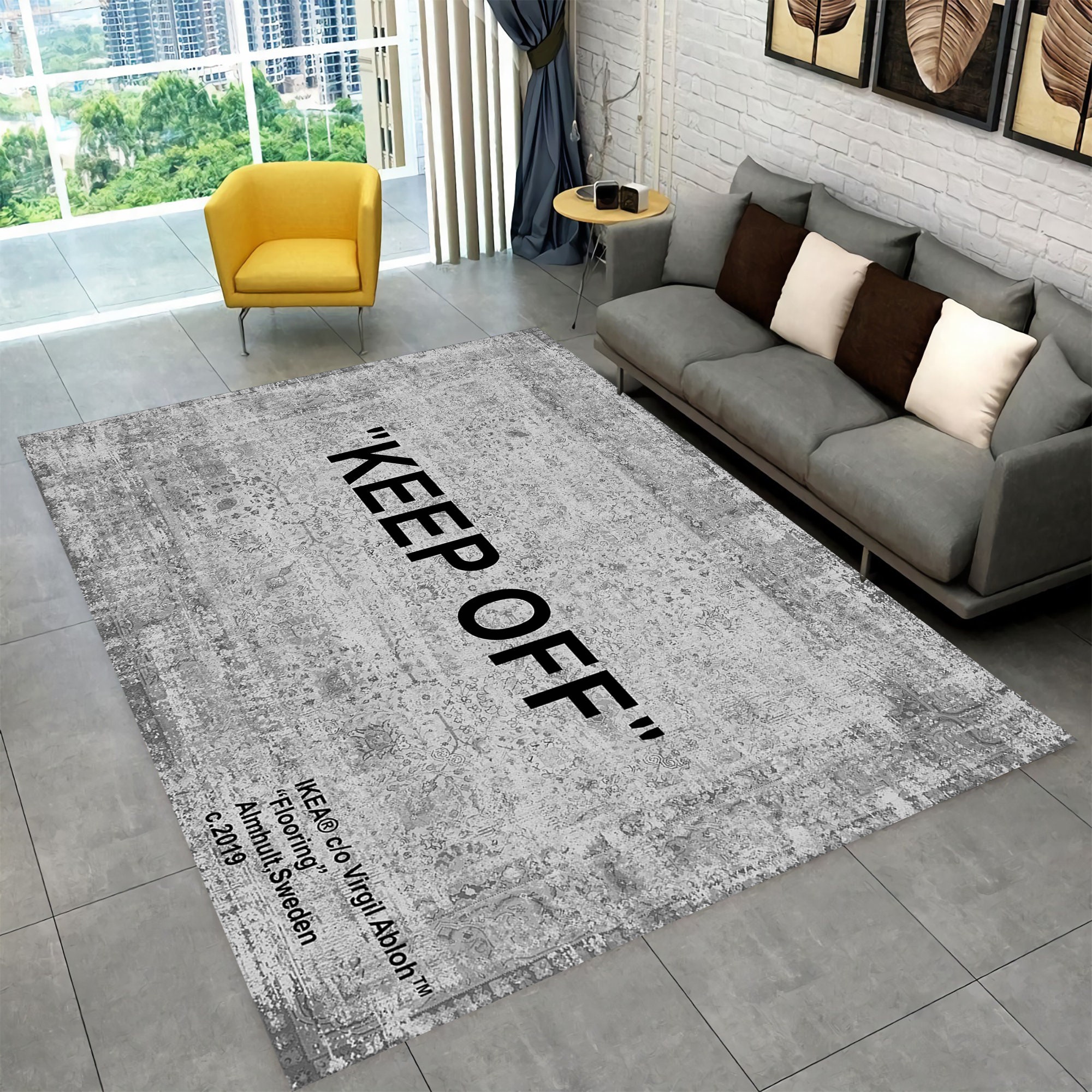 Keep off Rugkeep off Carpetkeep off Patterned Rugliving - Etsy