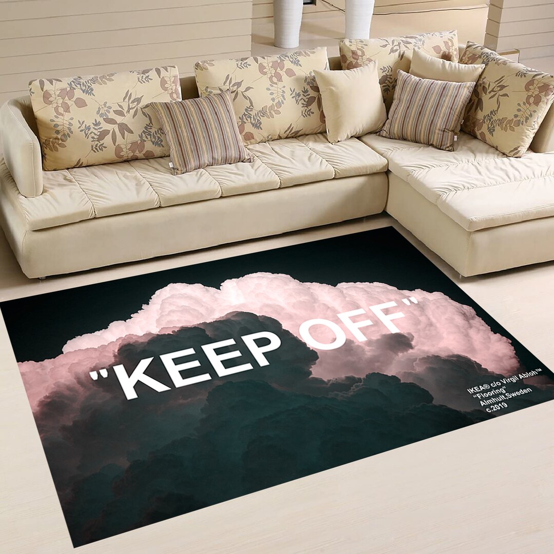 Sky Pattern Rugkeep off Rugliving Room Rugdo Not Step - Etsy