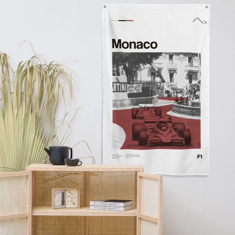 Monaco Grand Prix F1 Banner - Etsy