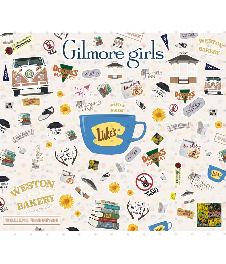 Gilmore Girls Tumbler, Gilmore Girl Cup, Skinny Tumbler PNG, Luke's ...