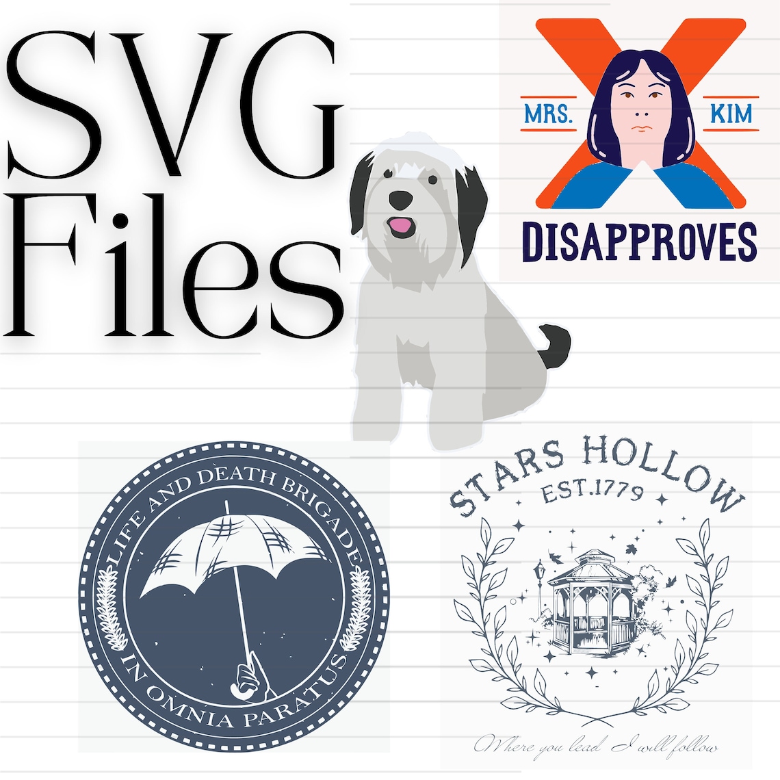 Gilmore Girls SVG, Stars Hollow SVG, Rory Gilmore Png, Luke's Diner ...
