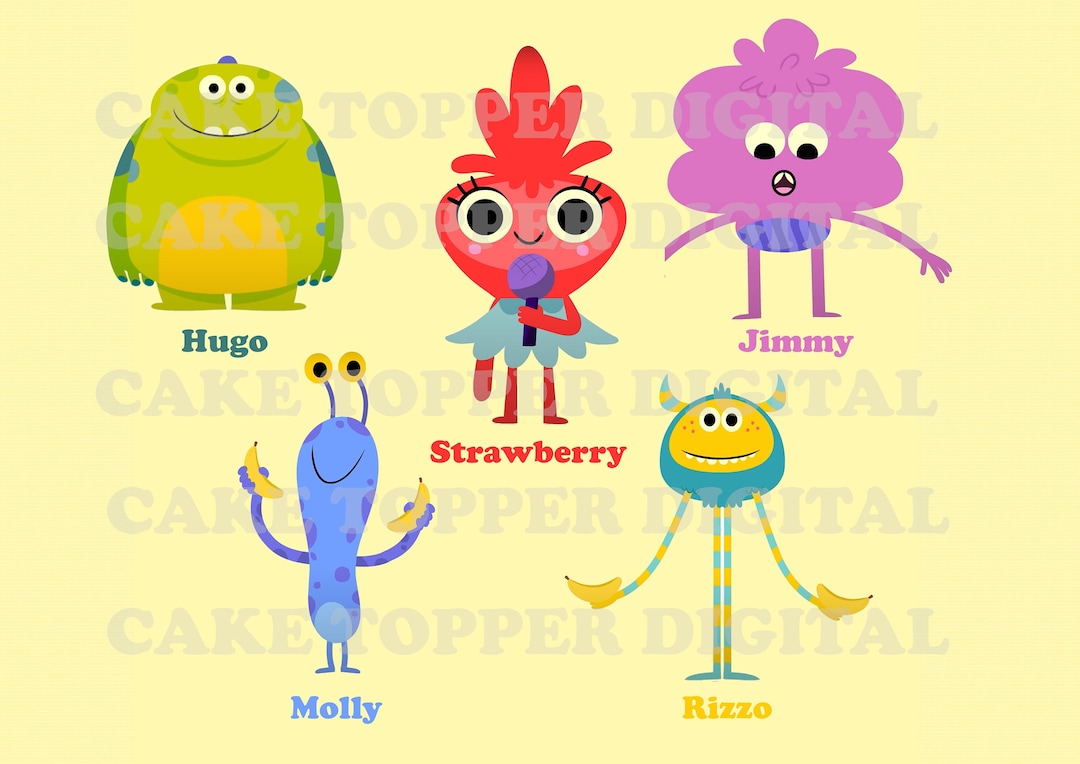 Cake Toppers Digital, Pop Ups, Super Simple Songs, Noodle and Pals ...