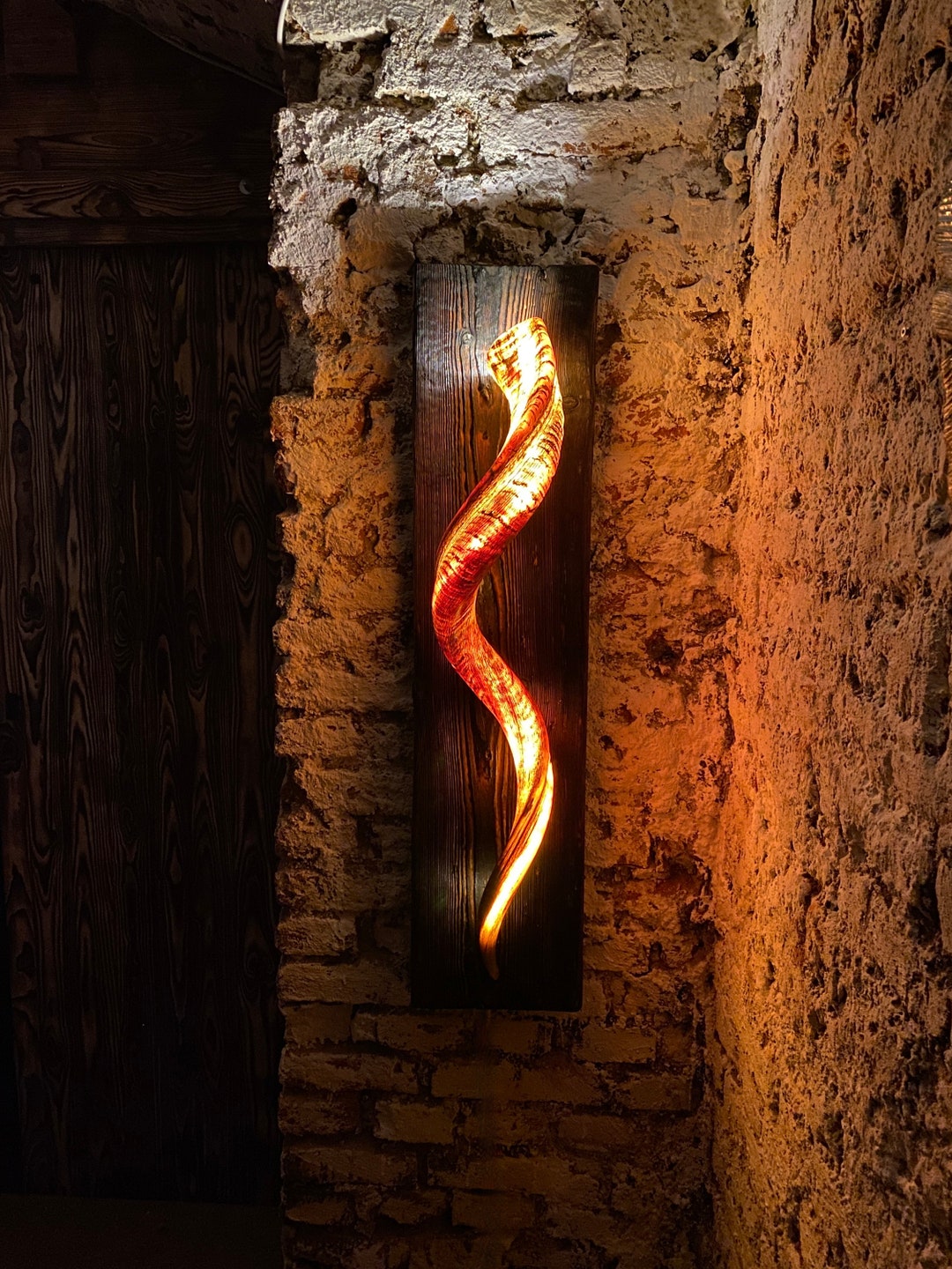 Handcrafted Kudu Horn Wall Lamp Unique Exotic Design With - Etsy UK