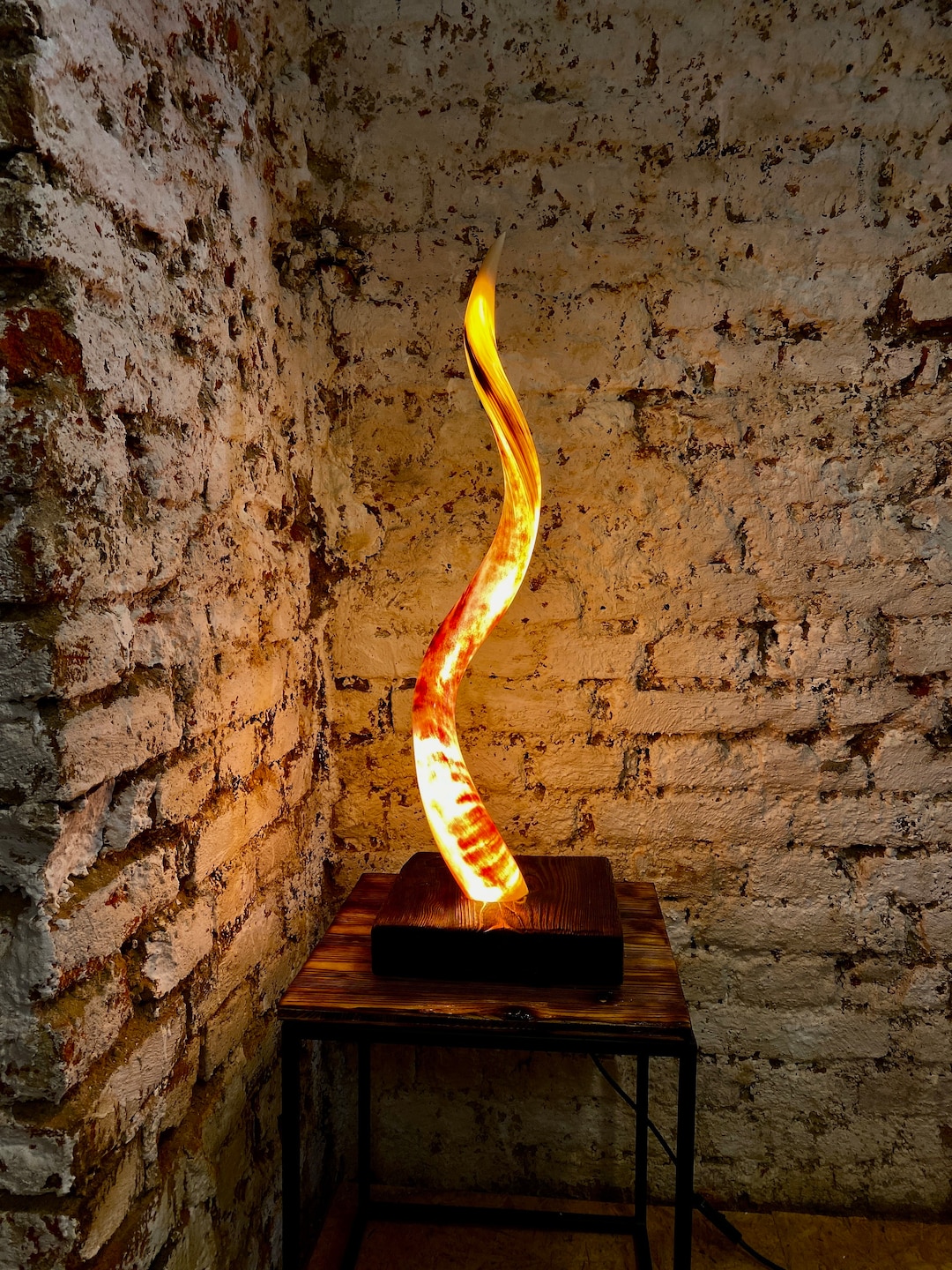 Kudu Horn Lamp Horn Lamp Floor Lamp Table Lamp Wood - Etsy UK