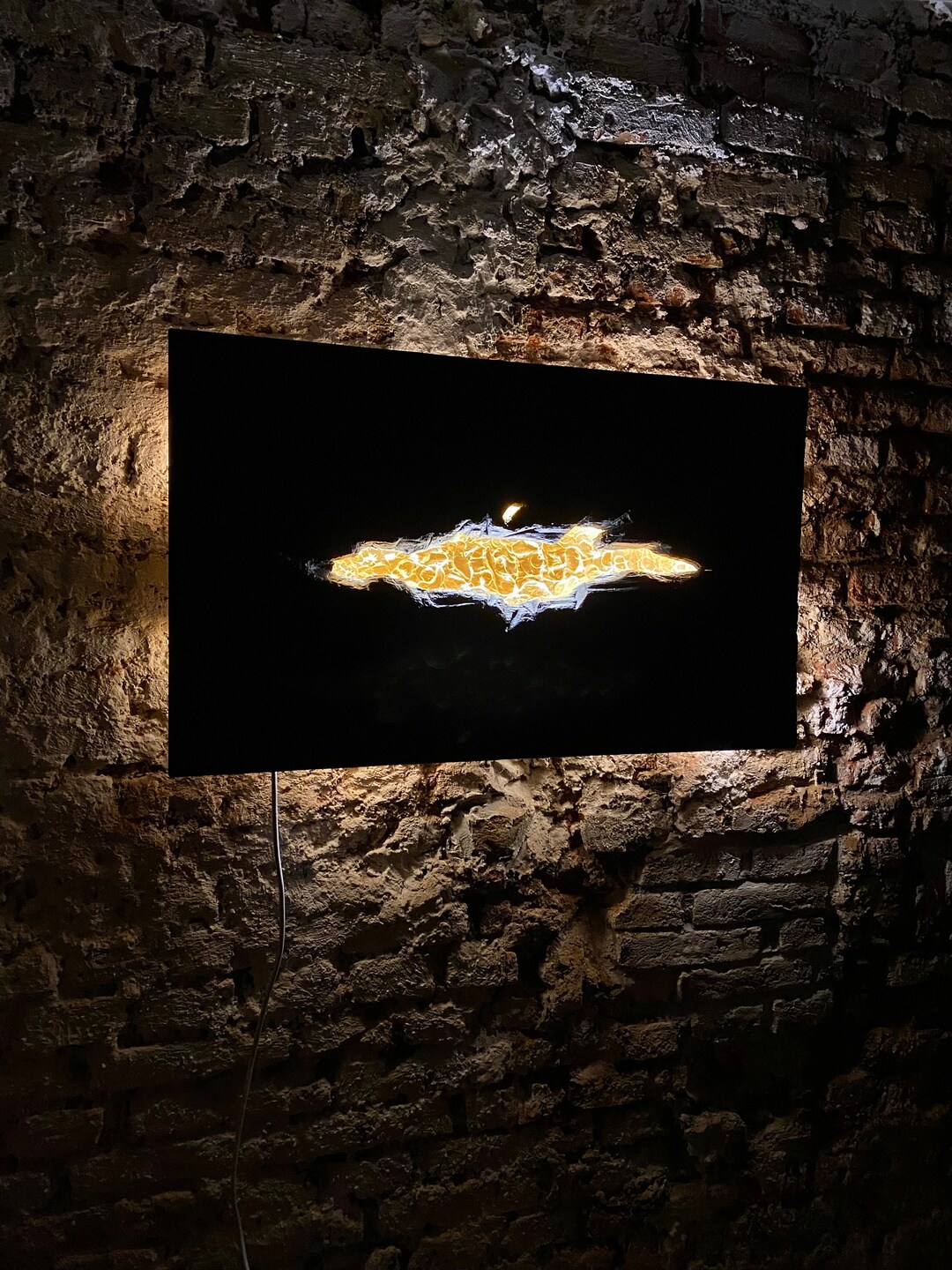 Illuminated Wall Art Hidden Treasure Abstract Wood Art - Etsy