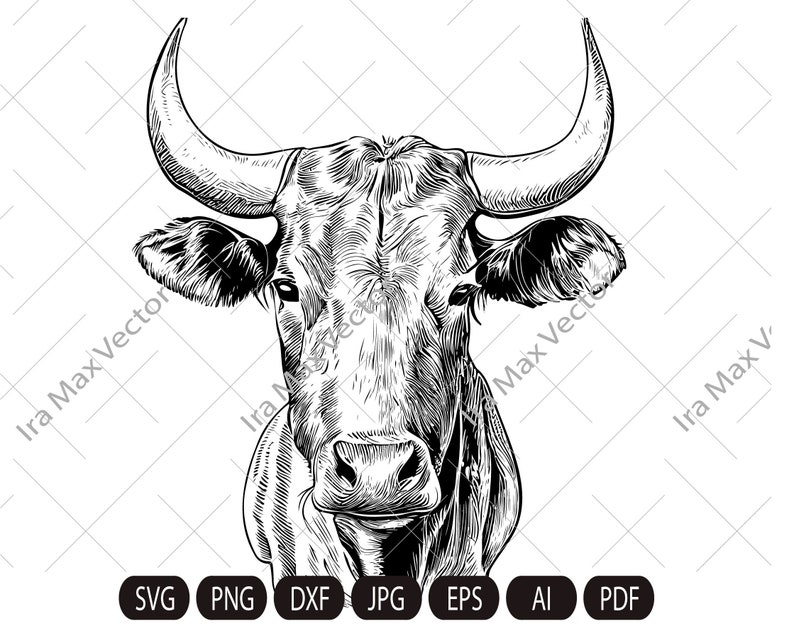 COW SVG COW Clipart Cow Head Svg Farm Life Svg Heifer - Etsy UK