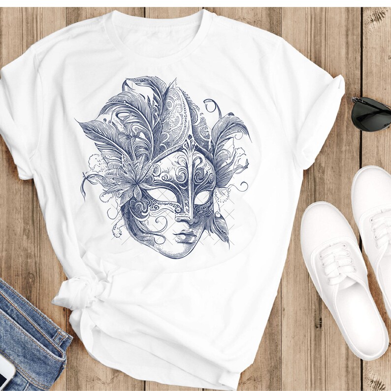 Carnival Mask Svg File Masquerade Svg Theater Mask Svg - Etsy