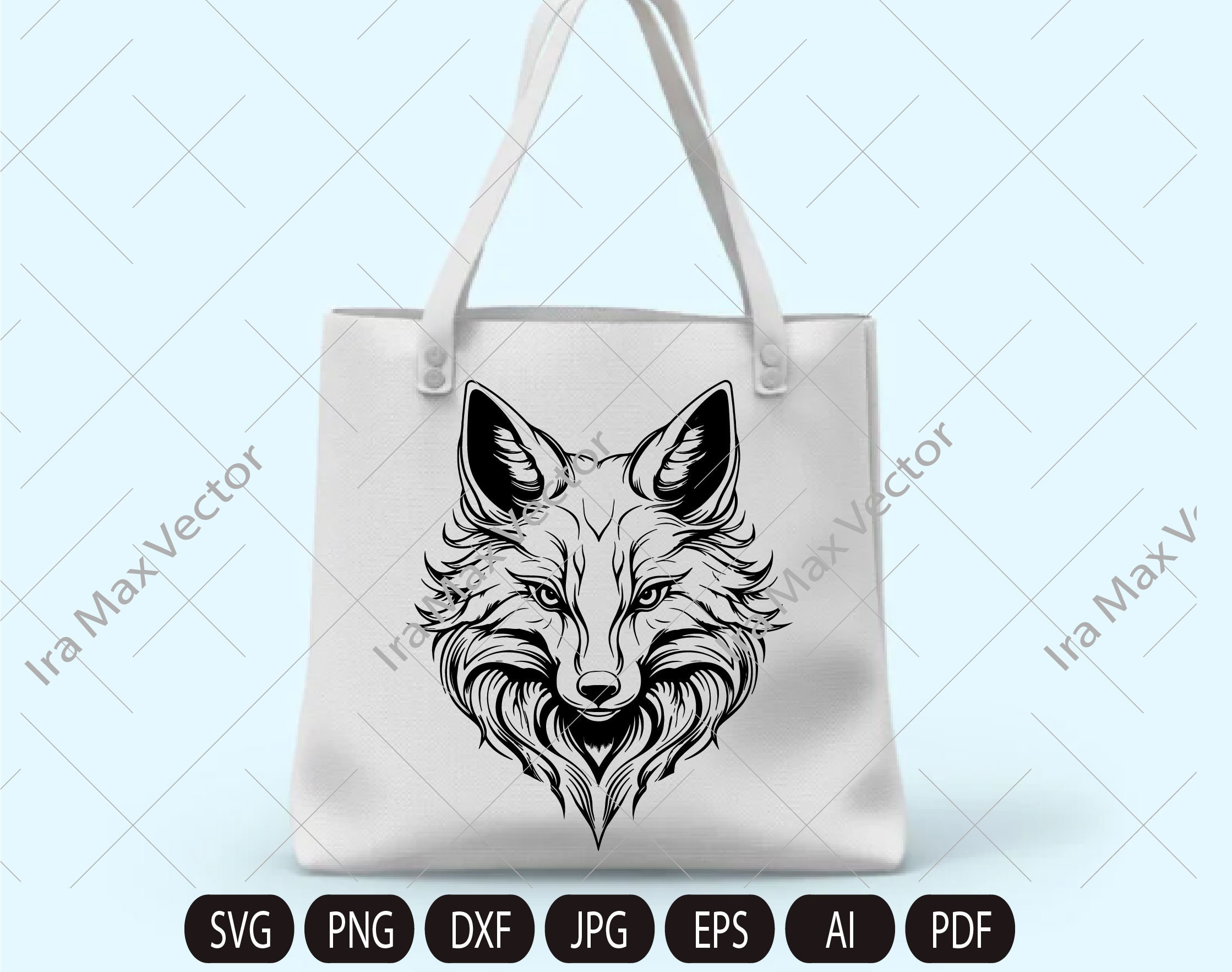 FOX Face Svg / Fox Head Svg / Fox Svg /fox Mascot Svg / Fox - Etsy