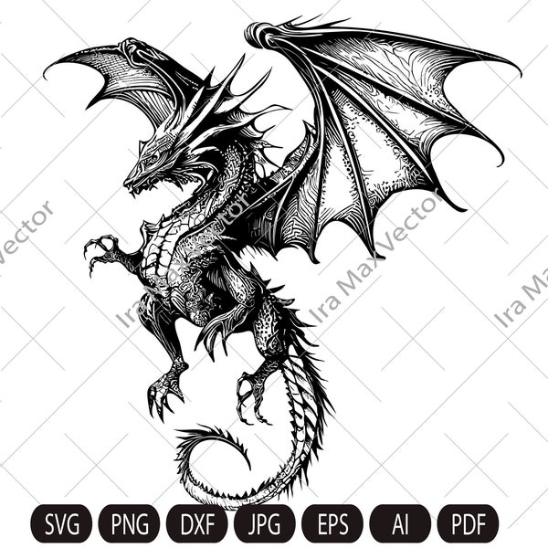 Chinese Flying Dragon - Etsy