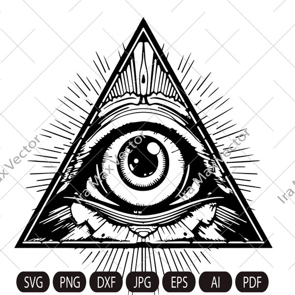 Illuminati Svg - Etsy