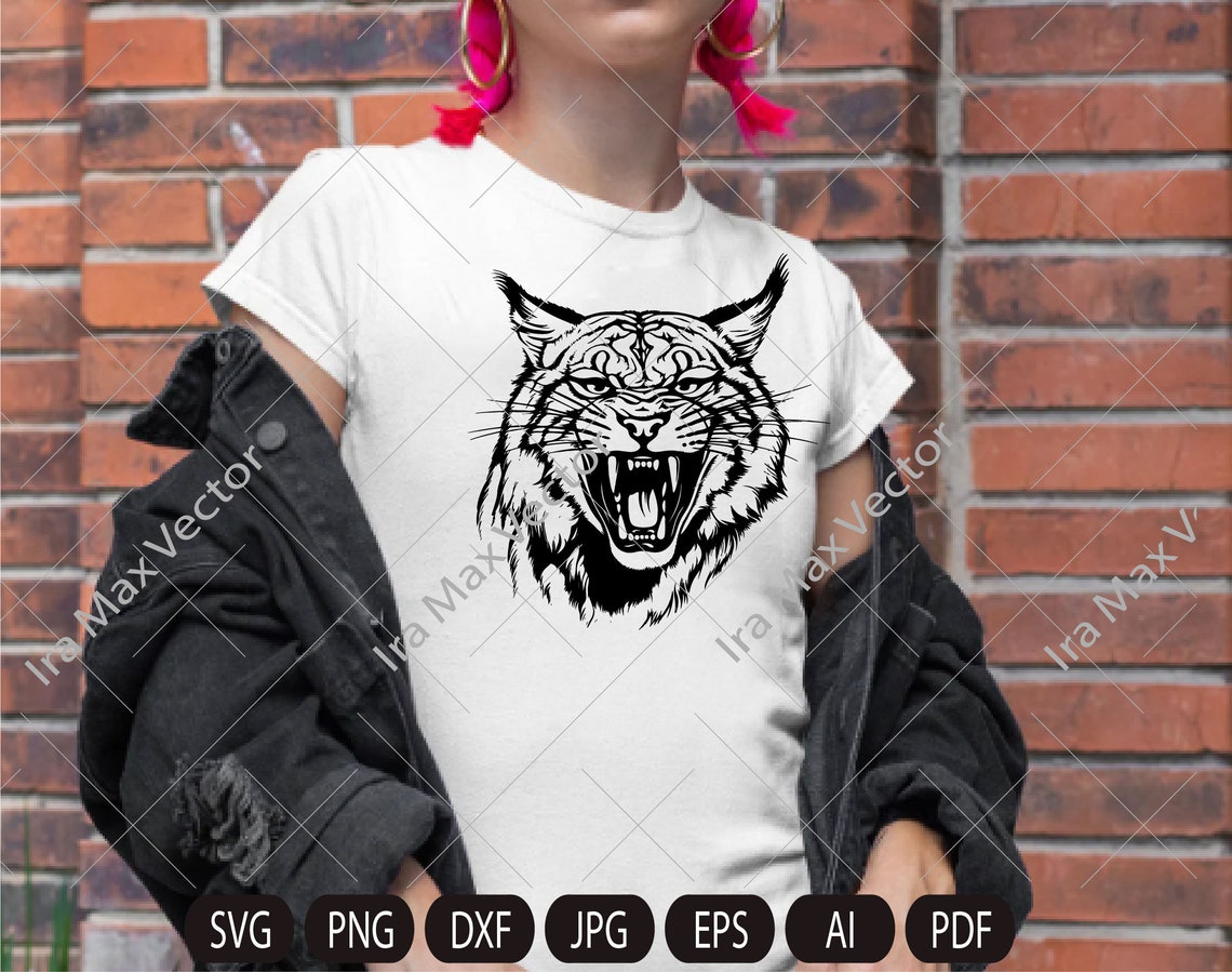 Lynx Svg Angry Lynx Svg Lynx Clipart Lynx Png Lynx Head - Etsy