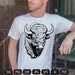 Buffalo Head , Bison Svg, Buffalo Svg ,buffalo Face Svg, Buffalo Cut ...