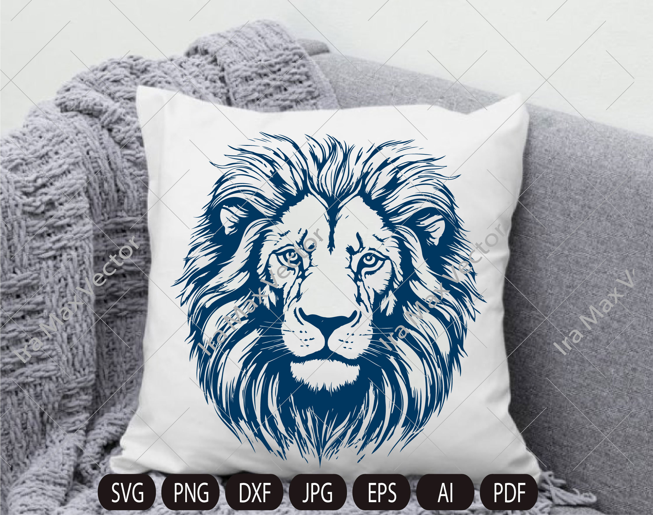Lion Face Svg Lion Head Svg Lion Svg Lion King Svg Lions - Etsy