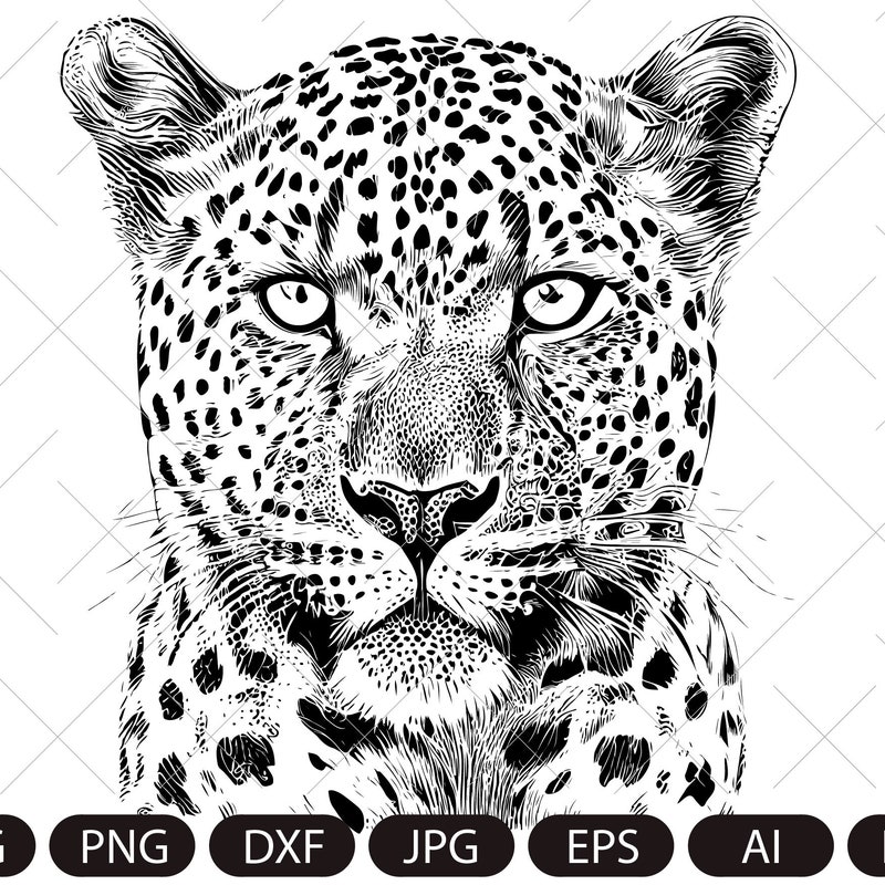 Snow Leopard Print - Etsy