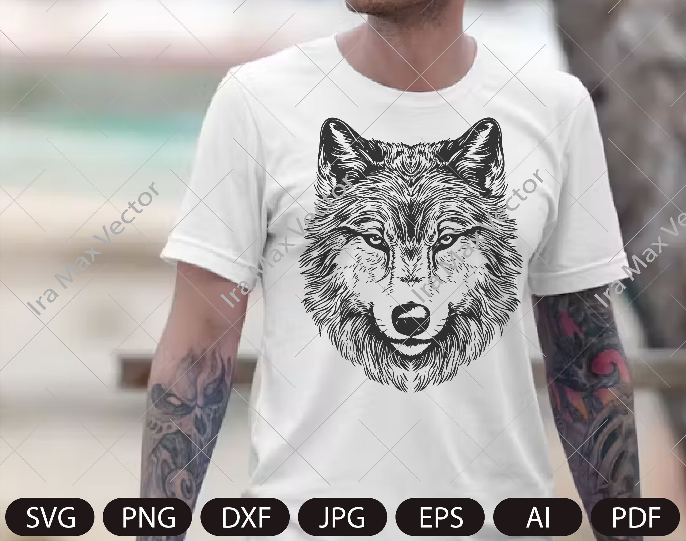 Wolf Face SVG File wolf Head Svg Wolf Svg Wolf Clipart - Etsy Australia