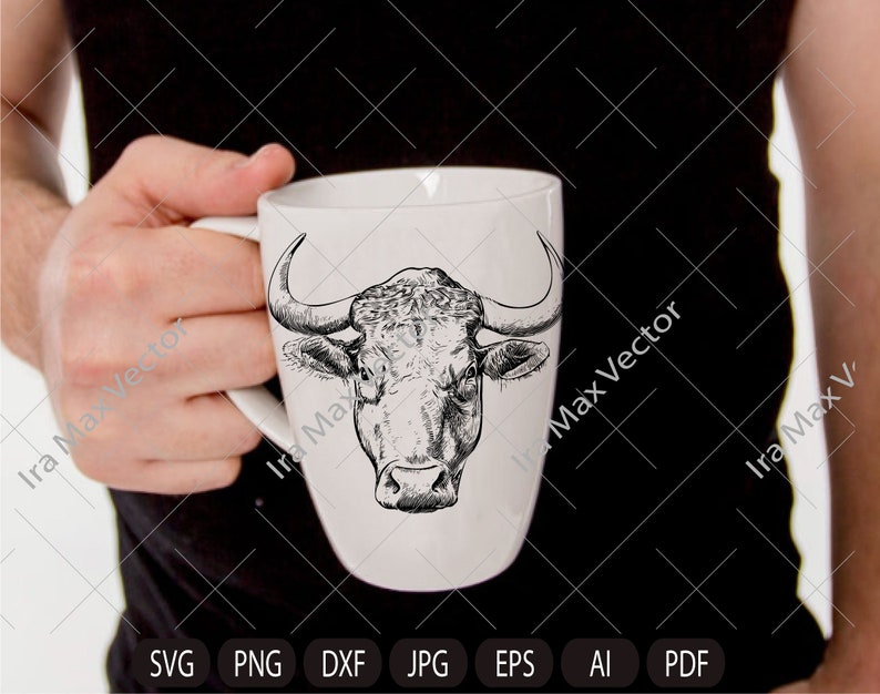 Bull Svg Bull Head Svg Bull Svg Rodeo Svg Bull Face Svg - Etsy