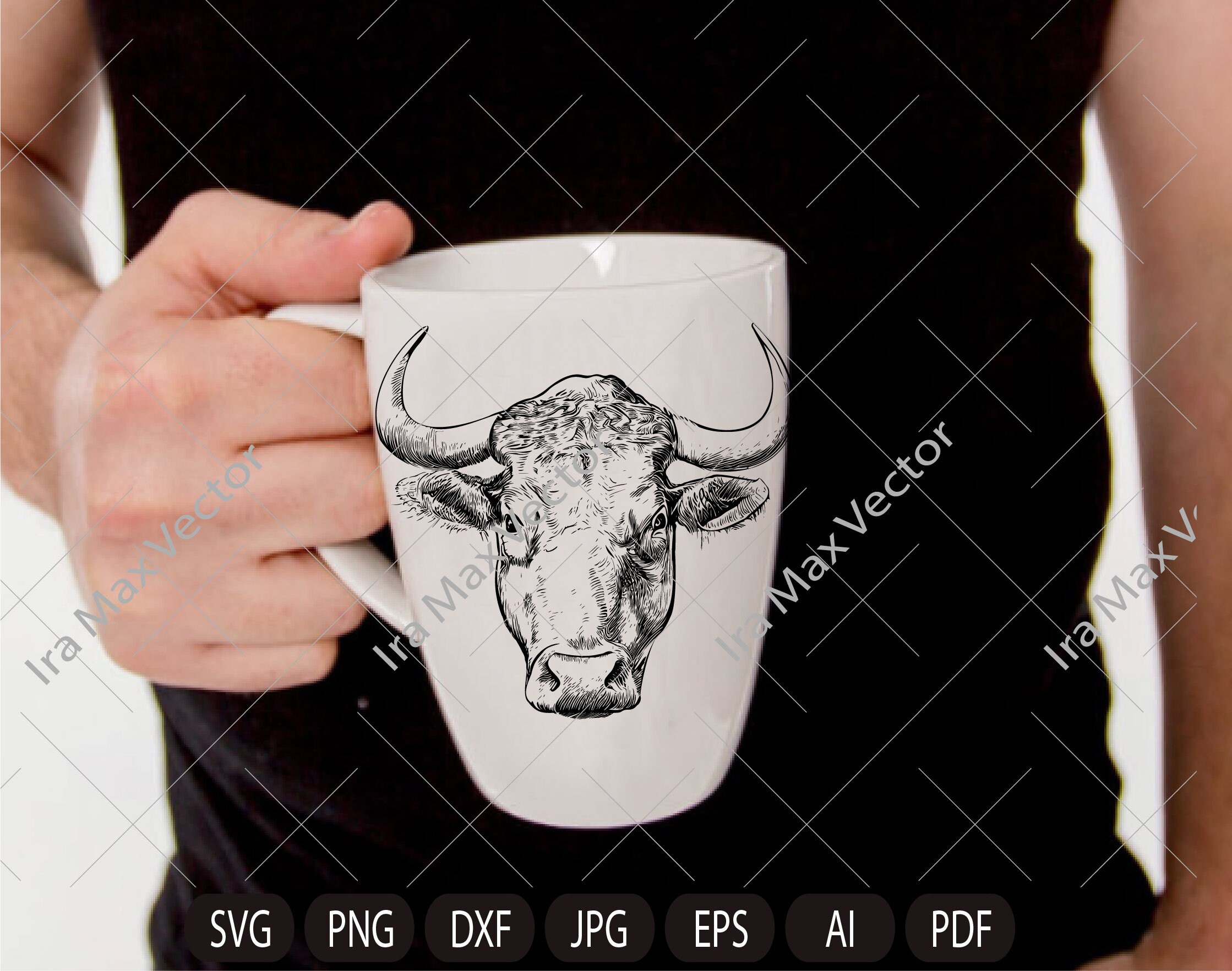 Bull Svg Bull Head Svg Bull Svg Rodeo Svg Bull Face Svg - Etsy