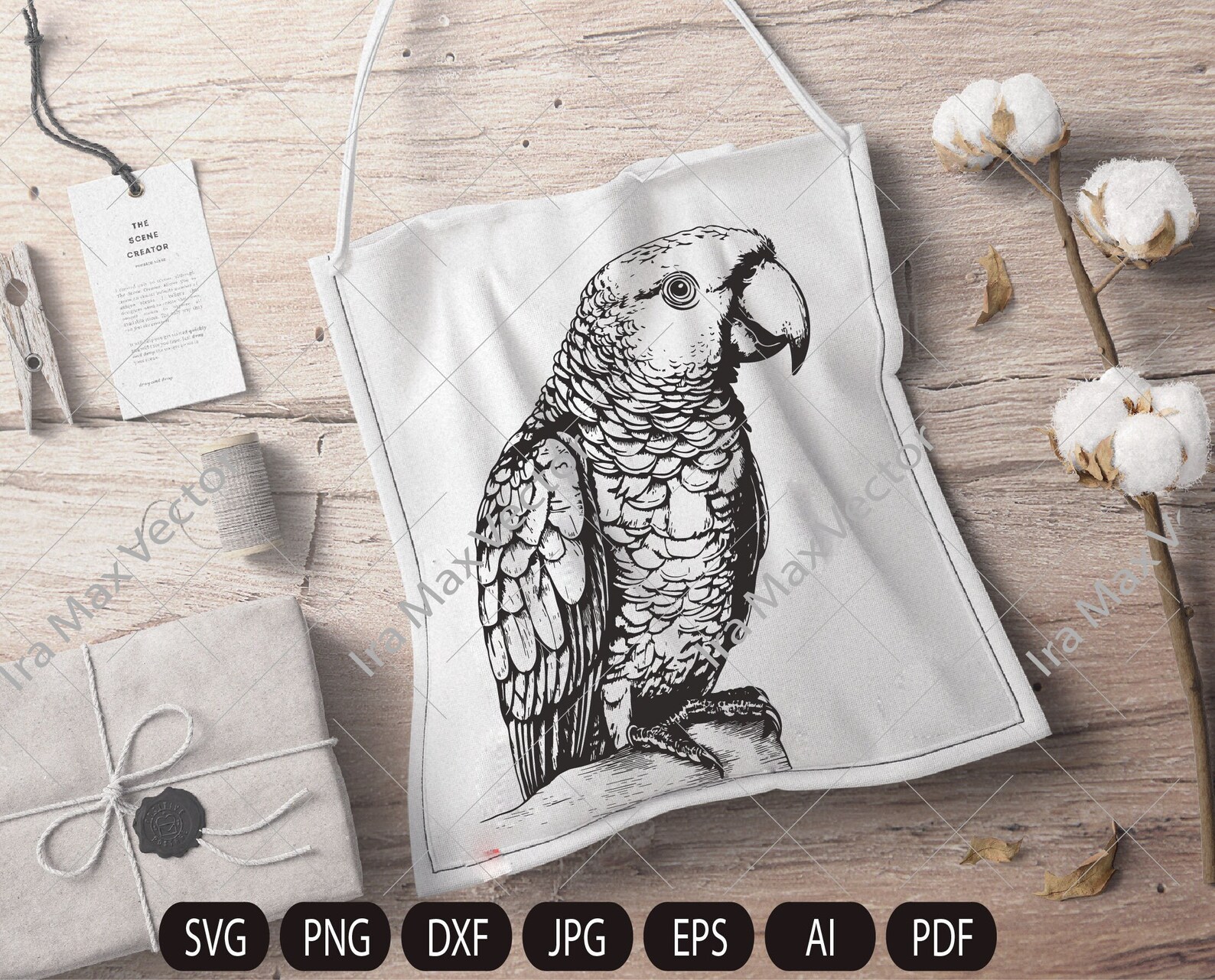 Parrot Svg, Macaw Svg, Exotic Bird Svg, Silhouette Dxf, Bird Clipart ...