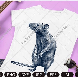 Rat Svg, Rat Clipart, Rat Png, Rat Head, Rat Cut Files, Rat Sublimation ...