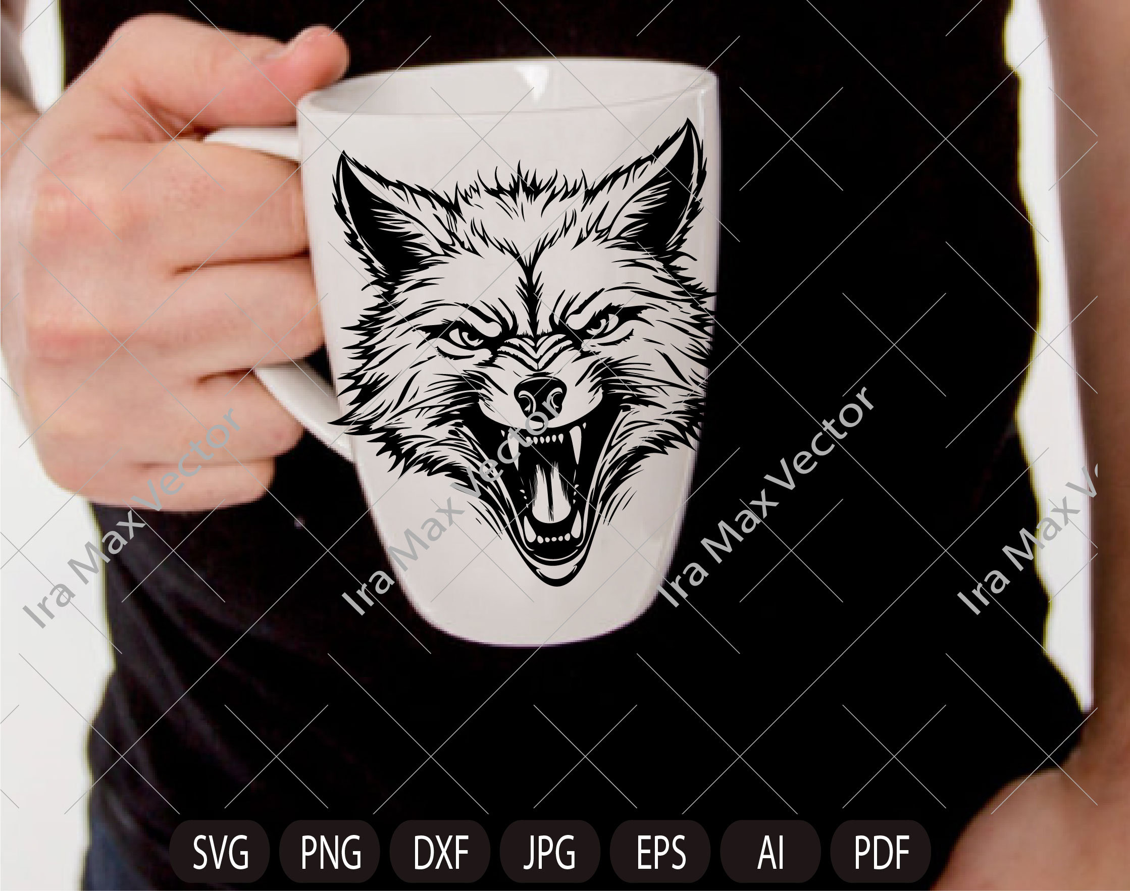 Angry Fox Face Svg / Fox Head Svg / Fox Svg /fox Mascot Svg / - Etsy ...
