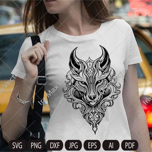 FOX Face Svg /fox Heraldic Svg/fox Coat of Arms/fox Shield/ Fox Head ...