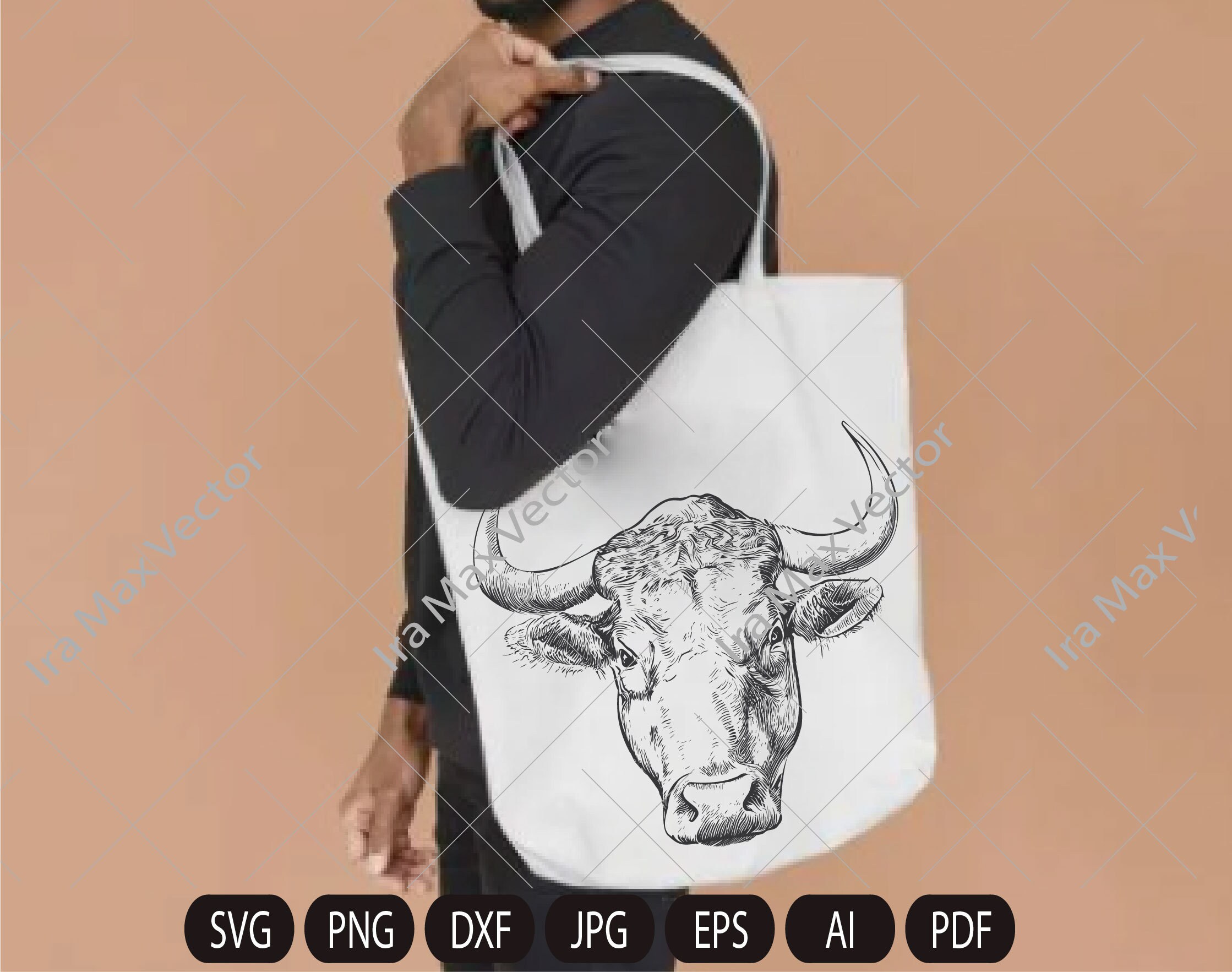 Bull Svg Bull Head Svg Bull Svg Rodeo Svg Bull Face Svg - Etsy