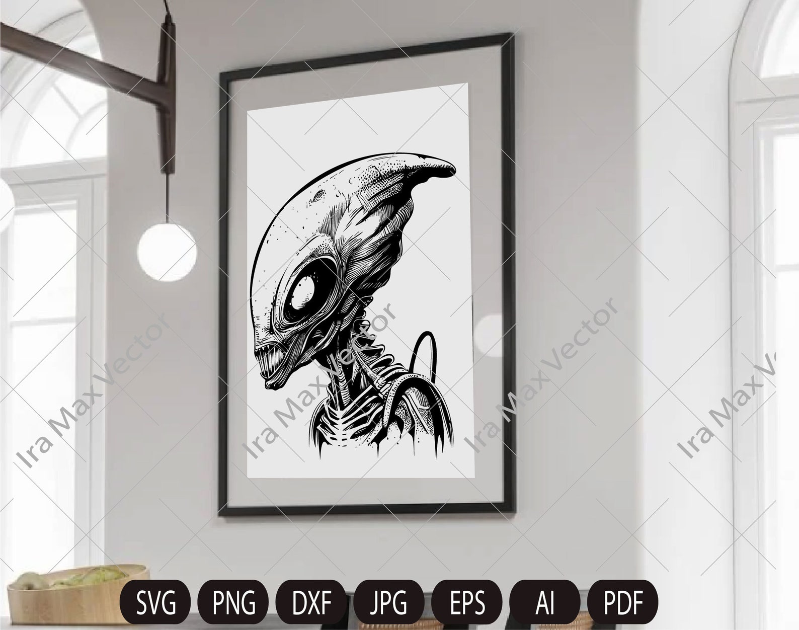 Alien Svg, Cute Alien Svg File, Alien Designs, Alienİmage, Digital ...