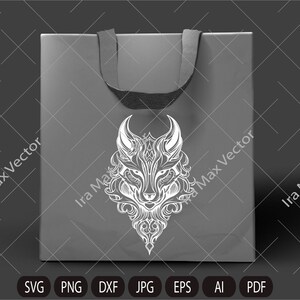 FOX Face Svg /fox Heraldic Svg/fox Coat of Arms/fox Shield/ Fox Head ...
