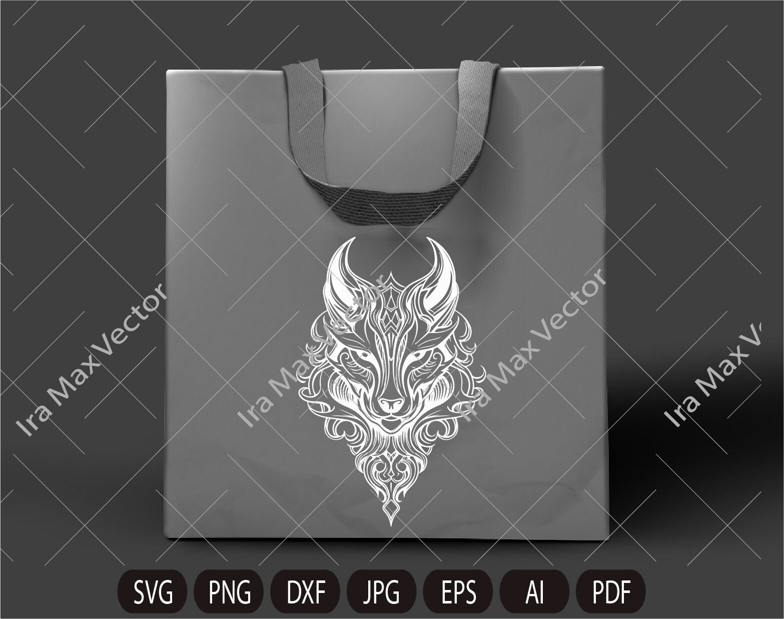 FOX Face Svg /fox Heraldic Svg/fox Coat of Arms/fox Shield/ Fox Head ...