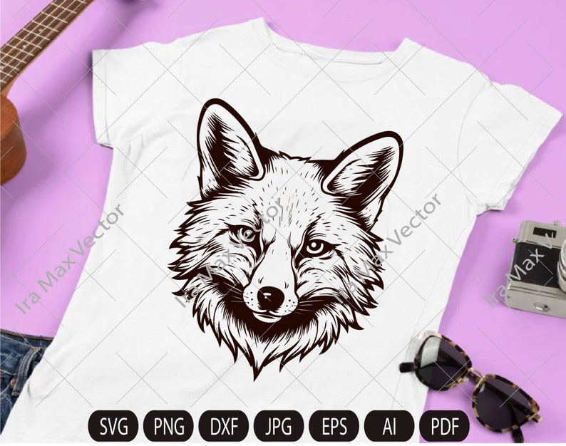 FOX Face Svg / Fox Head Svg / Fox Svg /fox Mascot Svg / Fox - Etsy