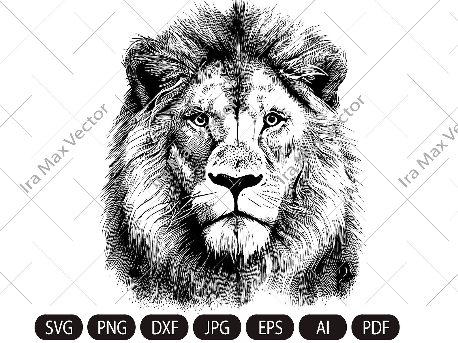 Lion Head Svg / Lion Face Svg / Lion Svg / Lion King Svg Lions Mascot ...