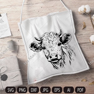 Cute Calf Svg, Calf Png, Cow Little Svg, Calf Vector, Calf Cricut File ...