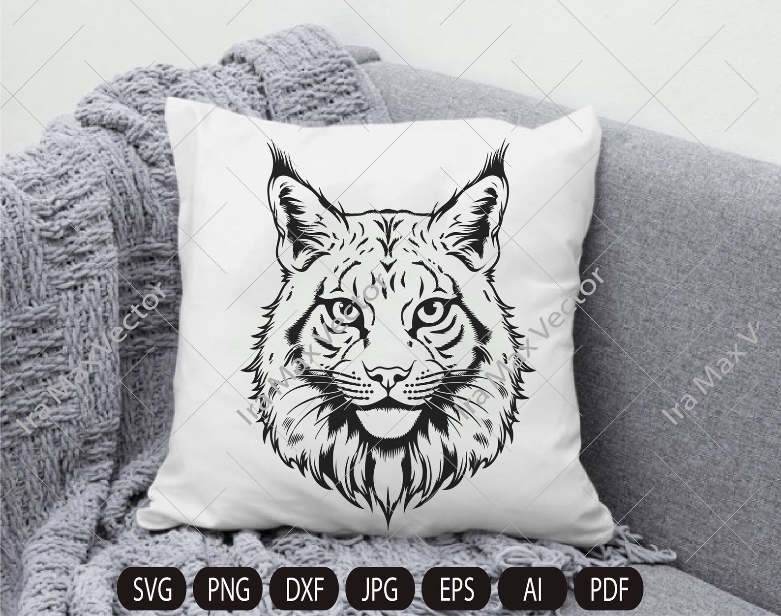 Lynx Svg Lynx Clipart Lynx Png Lynx Head Lynx Cut Files - Etsy Canada