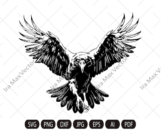 Clipart De Corbeau Volant Svg Corbeau, Dxf Silhouette Corbeau, Clipart