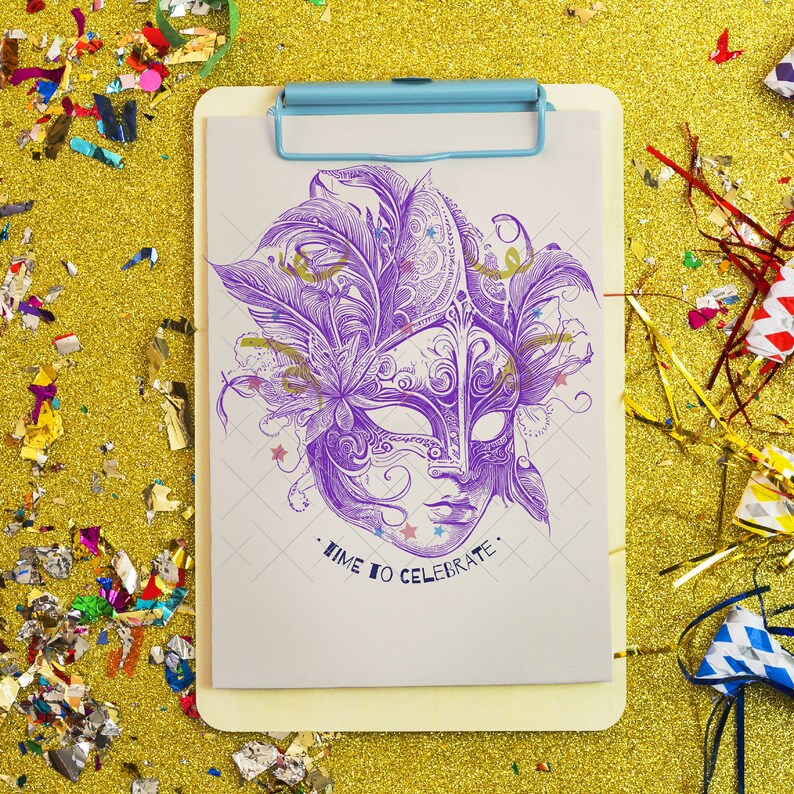 Carnival Mask Svg File, Masquerade Svg, Theater Mask Svg, Carnival Mask ...