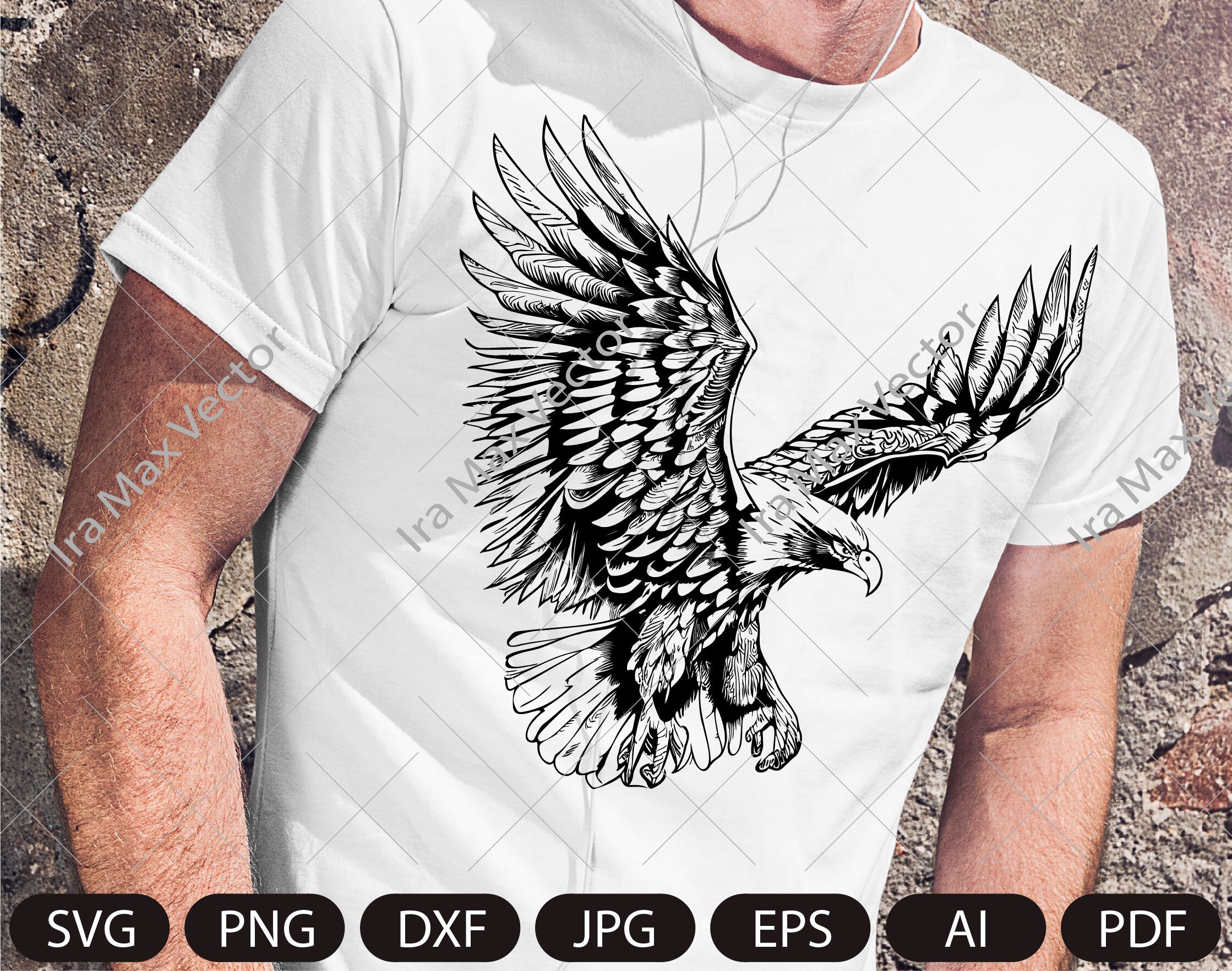 Eagle Svg Eagle Attacks Svg Eagle USA Svg American Eagle - Etsy