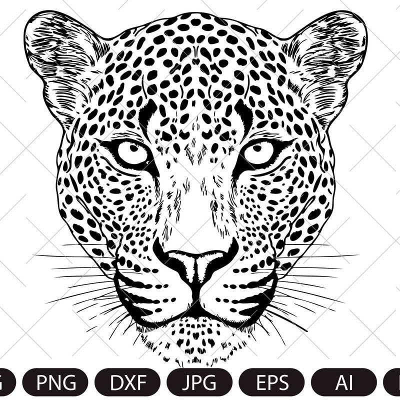 Leopard Svg - Etsy