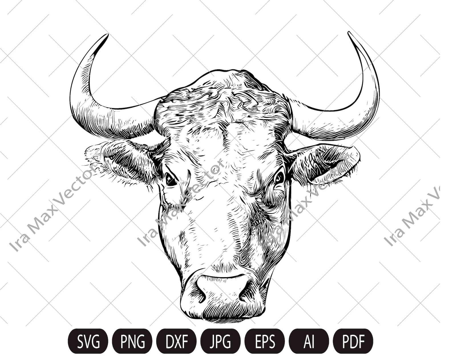 Bull Svg Bull Head Svg Bull Svg Rodeo Svg Bull Face Svg - Etsy