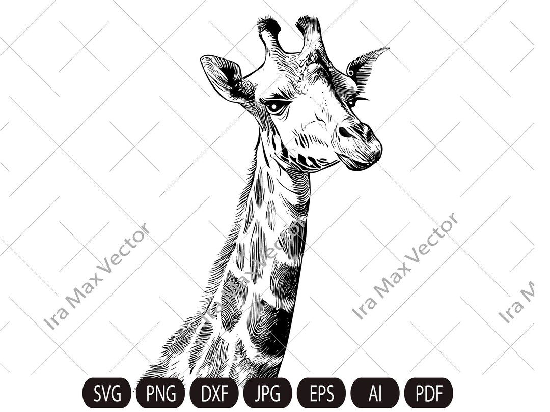 Giraffe SVG / Giraffe Mandala SVG / Printing Design, Clipart, Decal ...